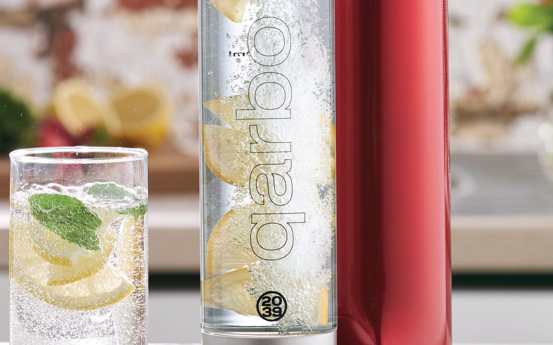 qarbo CLASSIC - The Original Sparkling Beverage Maker Soda Water Maker ...
