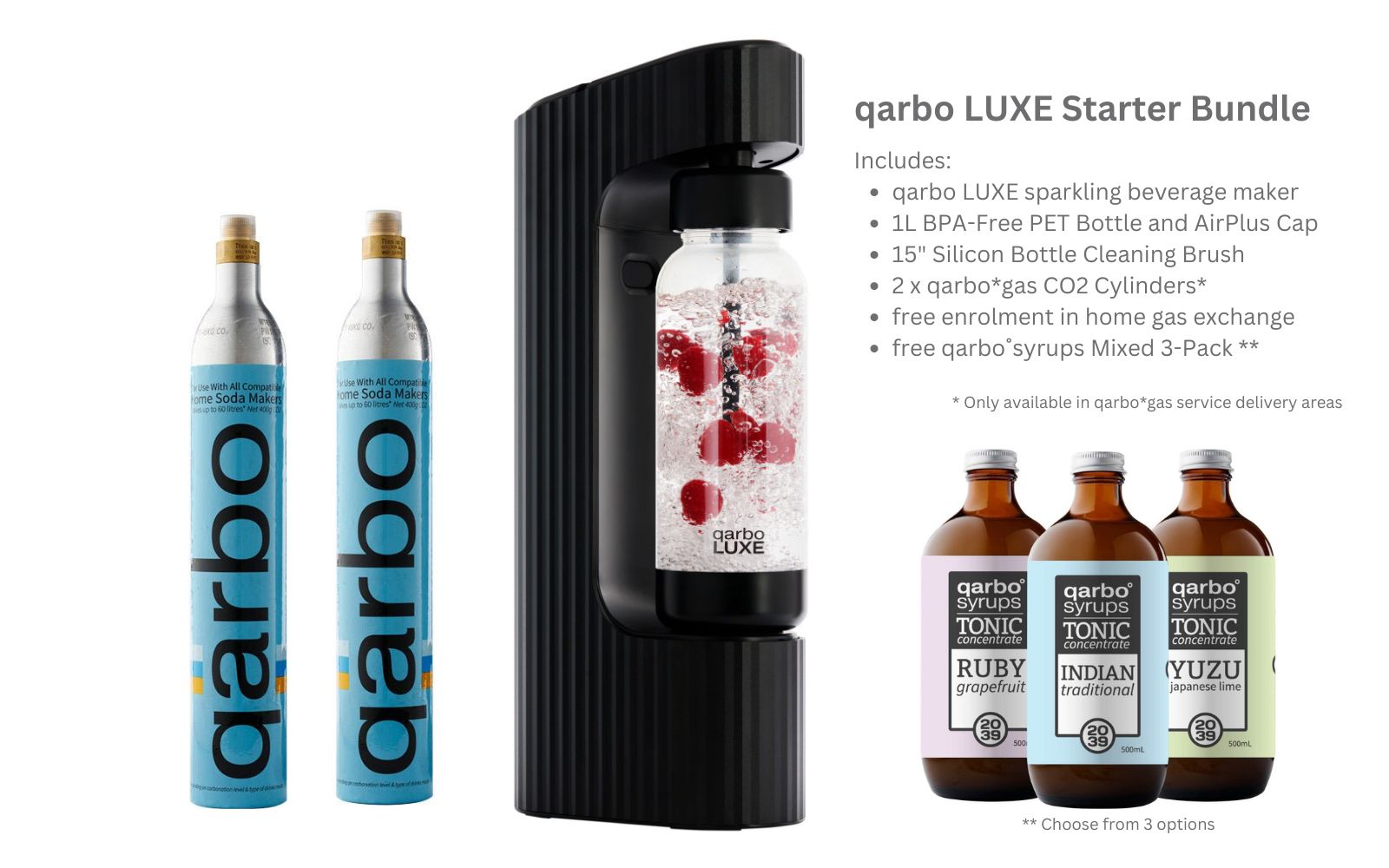 qarbo LUXE - The Ultimate Sparkling Beverage Maker for the Modern Home ...